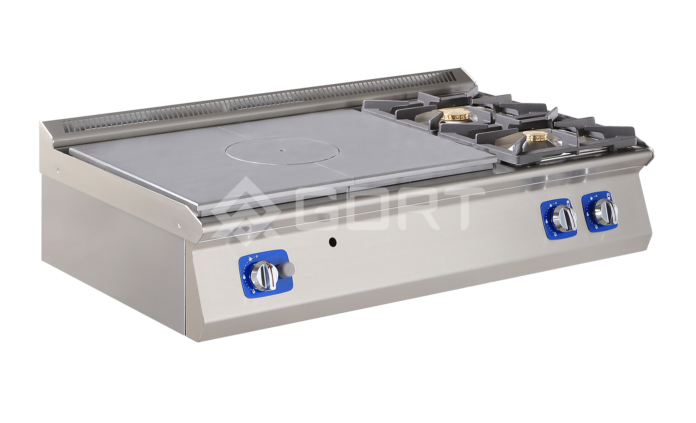 Gas solid top with 2 burner gas cooking top | GORT – Foodservice ...